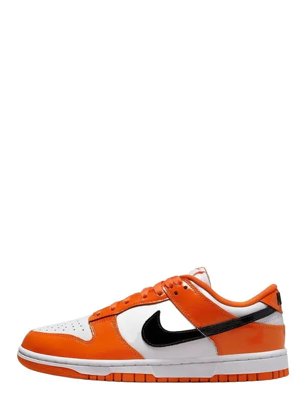 Nike Dunk Low "halloween Patent" Sneakers - Orange