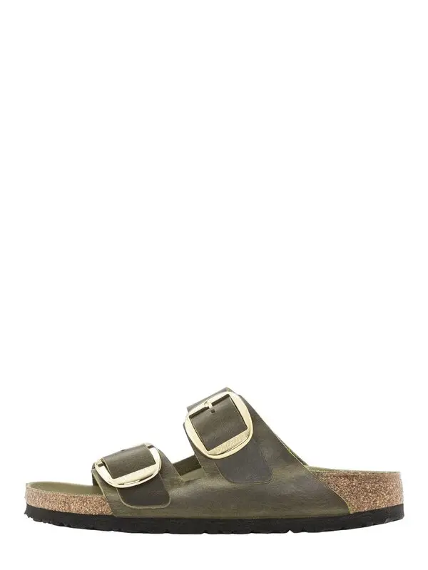 BIRKENSTOCK Arizona Big Buckle Sandals - Olive Green