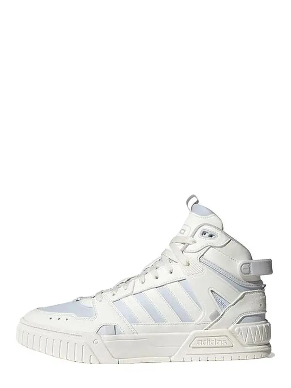 Adidas Neo D-pad Mid Top Sneakers - White/blue