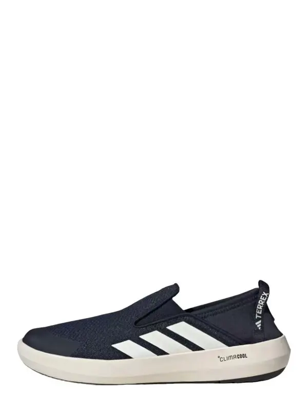 Adidas Boat Climacool Slip-on Shoes - Navy/white