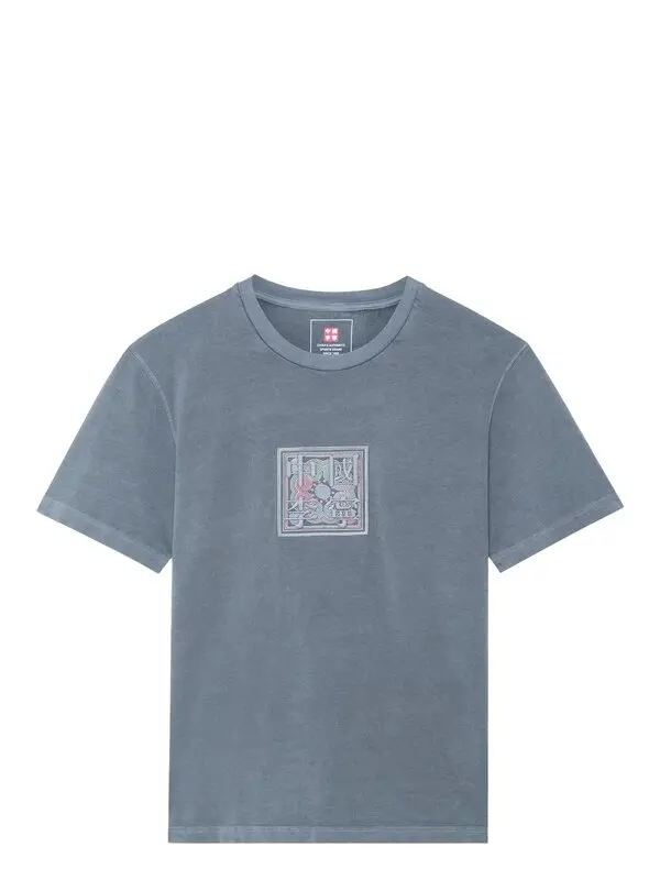 LI-NING Box Logo T-shirt - Grey