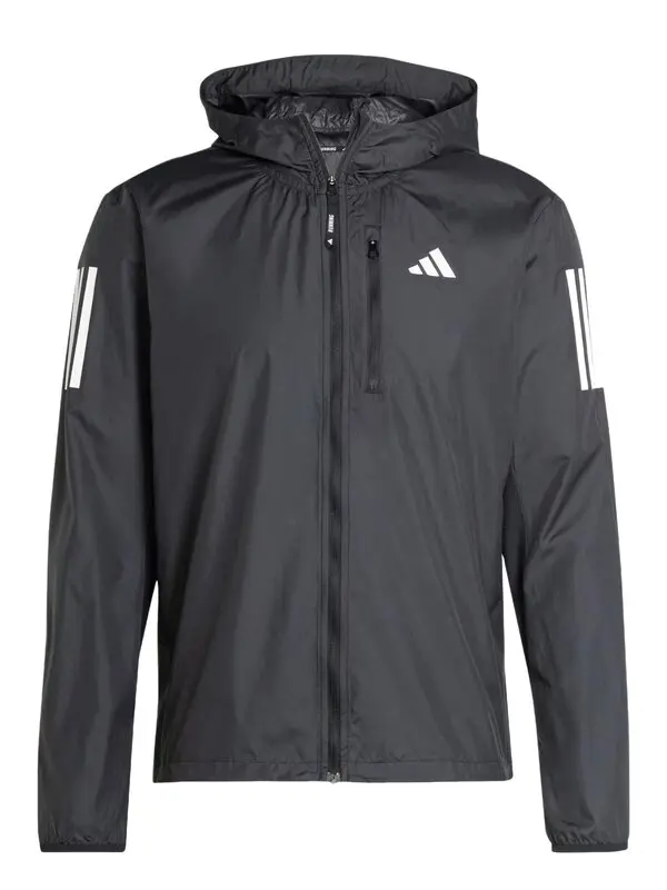 Adidas Own The Run Jacket Asia Sizing - Black
