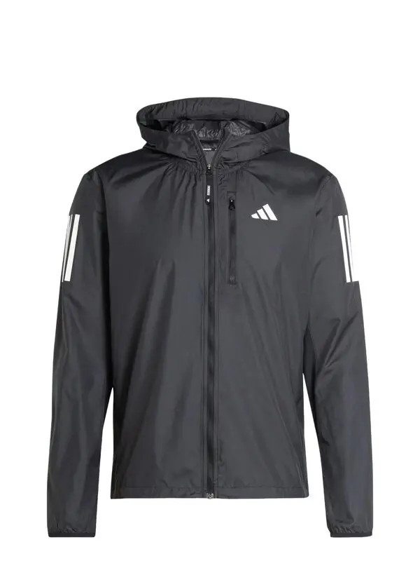 Adidas Own The Run Jacket Asia Sizing - Black