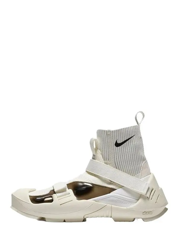 Nike Matthew M. Williams X Free Trainer 3 Flyknit Sp High Top Sneakers - Sail/black