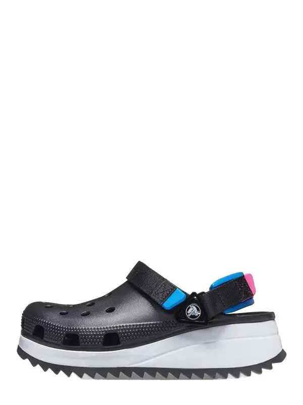 CROCS Classic Hiker Clog Sports Sandals - Black/blue/red