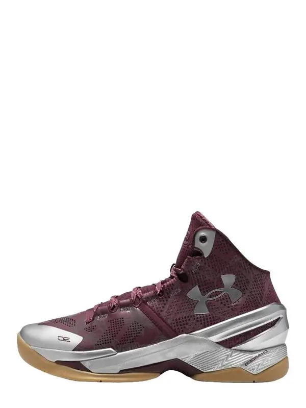 Under Armour Curry 2 Retro "domaine Curry - Deep Red/metallic Silver