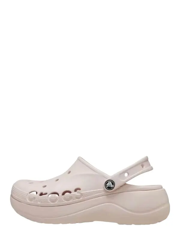 CROCS Baya Platform Clog - Barely Pink