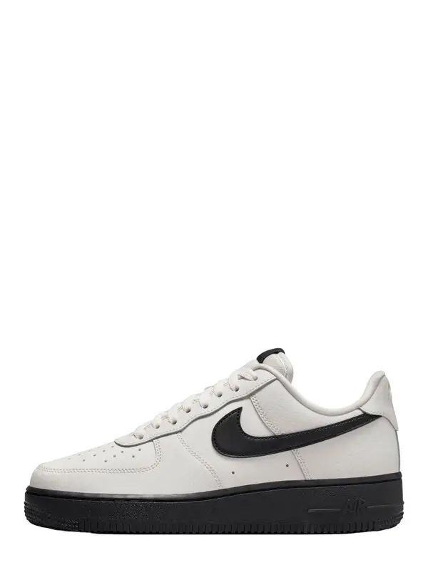 Nike Force 1 '07 'phantom Grey Black' Sneakers - Phantom/cement Grey/black