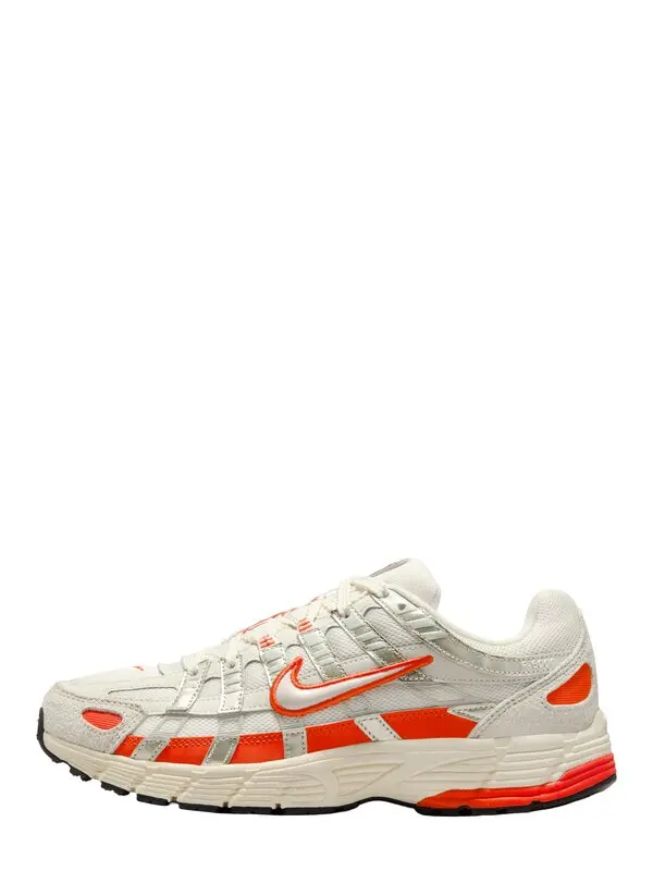 Nike P-6000 "sail Light Bone Picante Red" Sneakers - Sail/pale Ivory/light Bone
