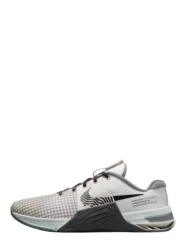 Nike Metcon Athletic Lace-up Sneakers - Grey