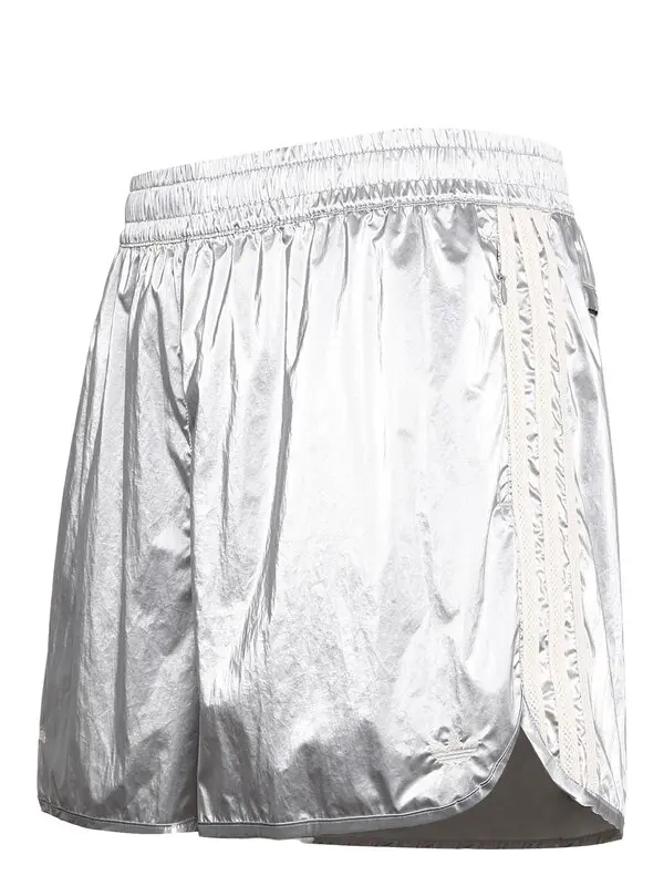 Adidas X Wales Bonner Metallic Shorts - Silver Metallic