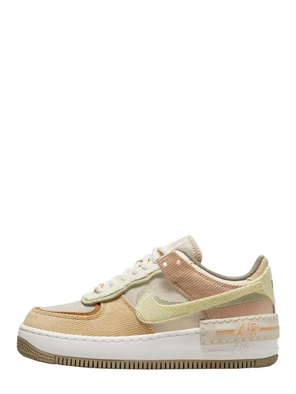 Nike Force 1 Shadow "on The Bright Side" Sneakers - Green/white/brown