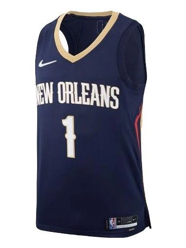 Nike New Orleans Pelicans Nba Retro Basketball Jersey - Default Color