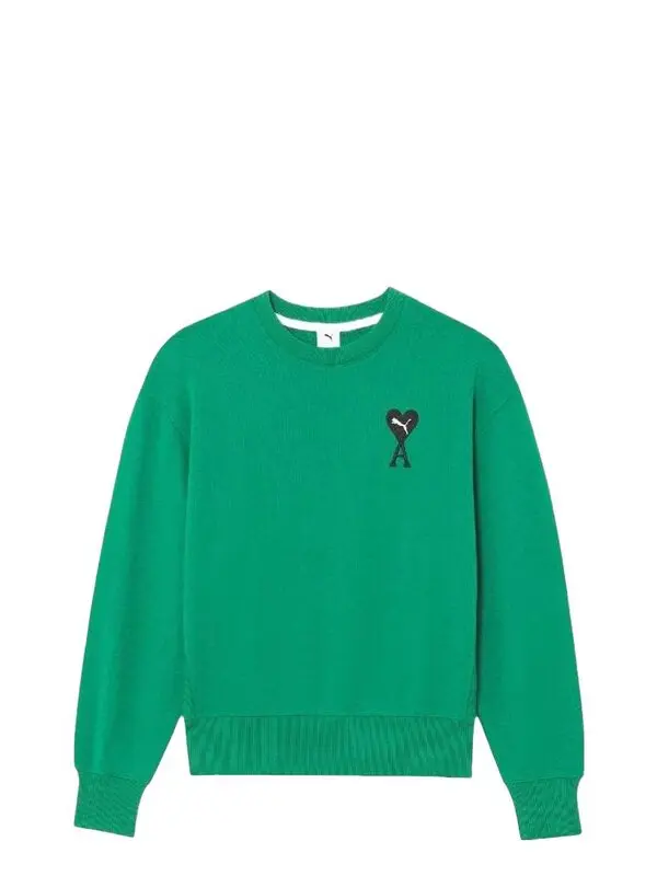 PUMA X Ami Crewneck Sweatshirt - Green