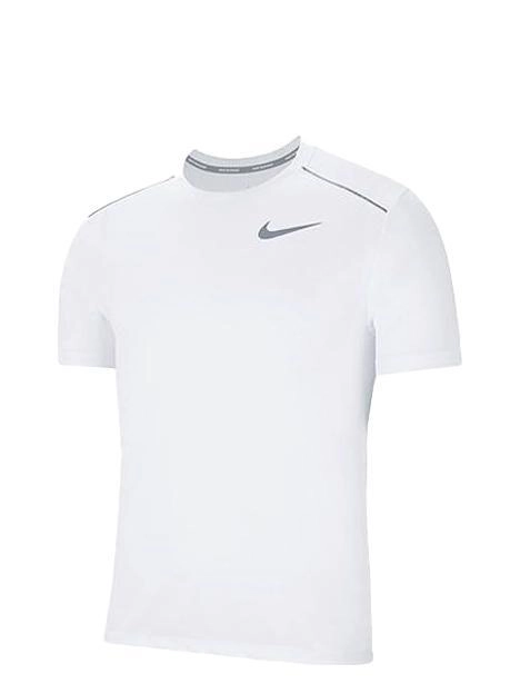 Nike Dri-fit Quick Dry Reflective Casual Sports Running T-shirt - White