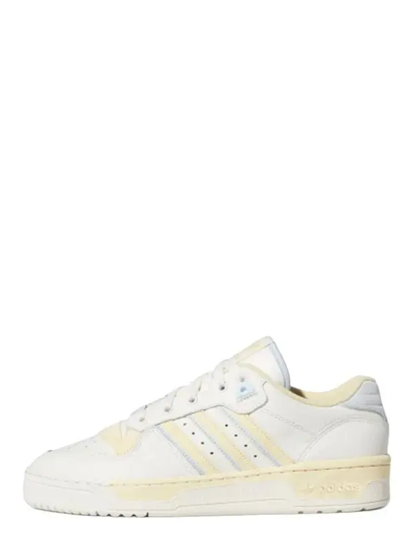 Adidas Rivalry Low " Easy Yellow" Sneakers - White