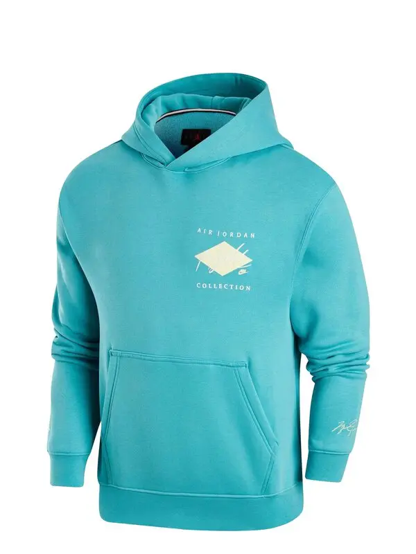 JORDAN Flight Logo Hoodie - Aqua/multi-color