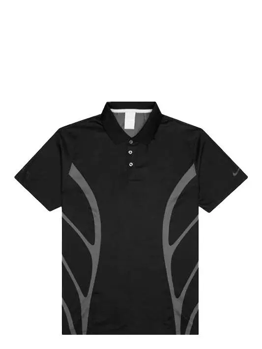 Nike X Nocta Drake Golf Sports Short Sleeve Polo Shirt - Black