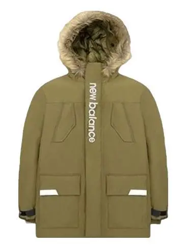 NEW BALANCE Parka Jacket - Olive Green