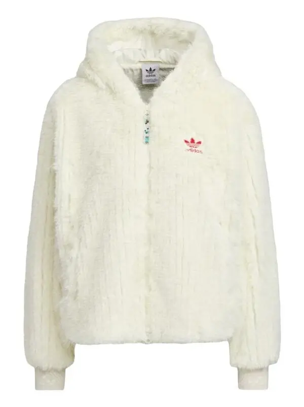 Adidas Originals X Feifei Ruan Fur Jacket - White