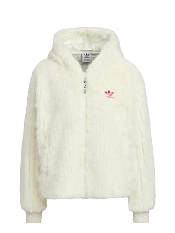 Adidas Originals X Feifei Ruan Fur Jacket - White