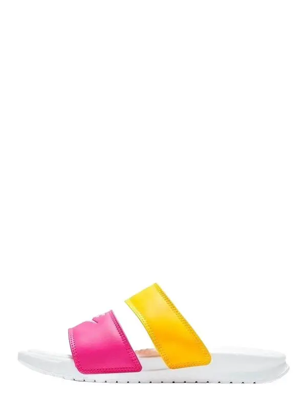 Nike Benassi Duo Ultra Slide - Yellow/pink