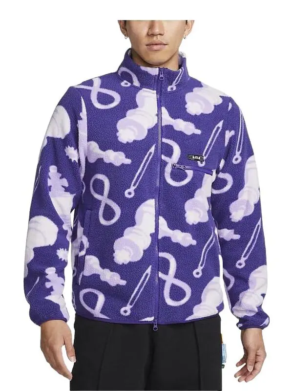 Nike Lebron Fleece Jacket With Chess Piece Print - Default Colorway