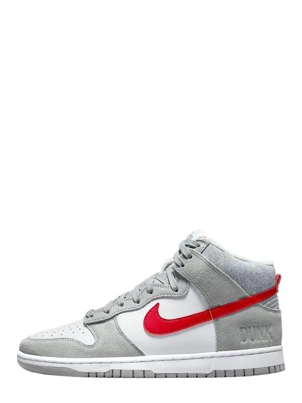 Nike Dunk High Se Athletic Club - Grey/red