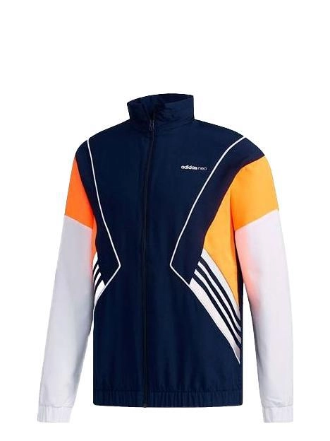 Adidas Hooded Sports Jacket - Blue