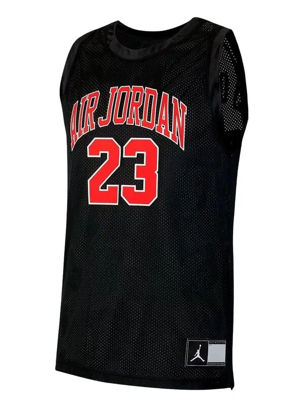 JORDAN Dna Distorted Basketball Jersey - Black/red