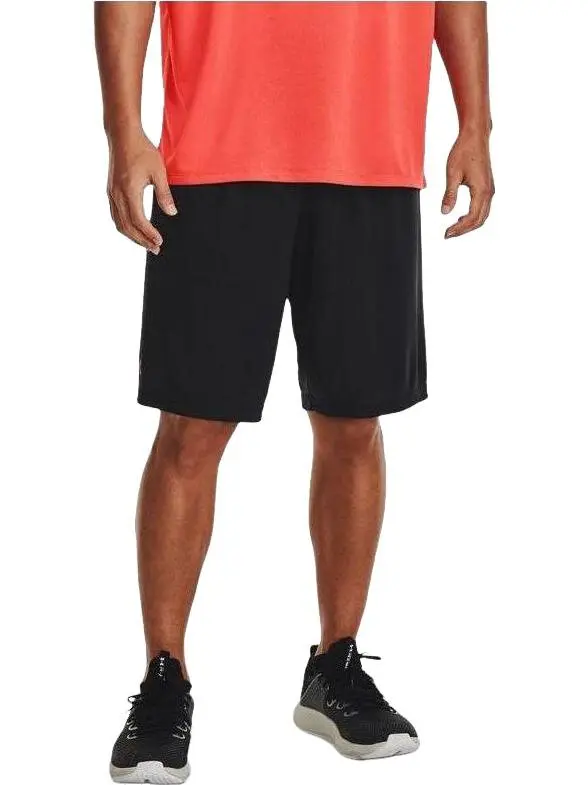 Under Armour Tech Wordmark Graphic Shorts - Black/mod Grey