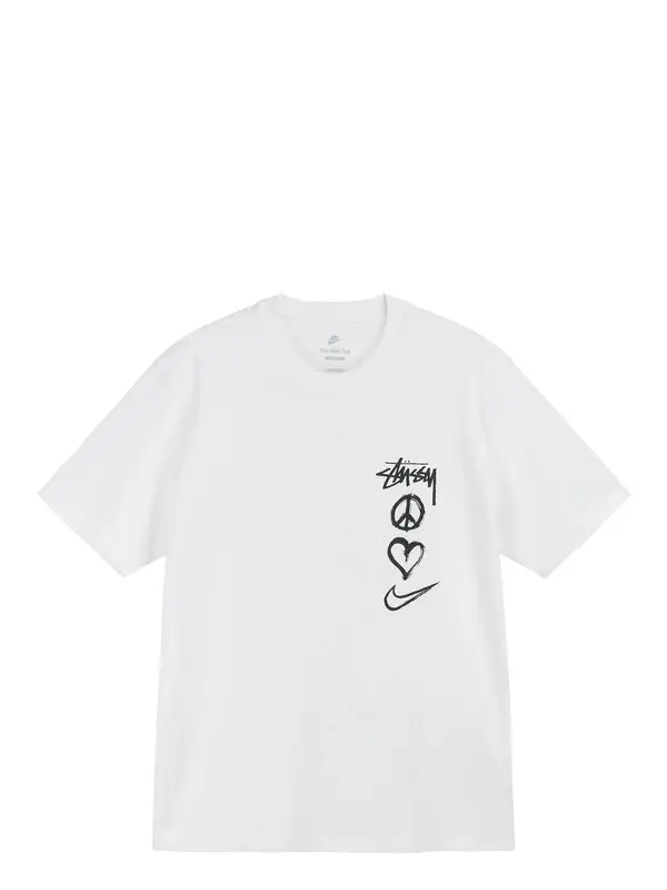 Nike X Stussy Peace Love Swoosh T-shirt 'white - Multi-color