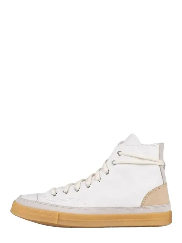 CONVERSE Chuck 70 Suede & Leather High Top - White/caramel