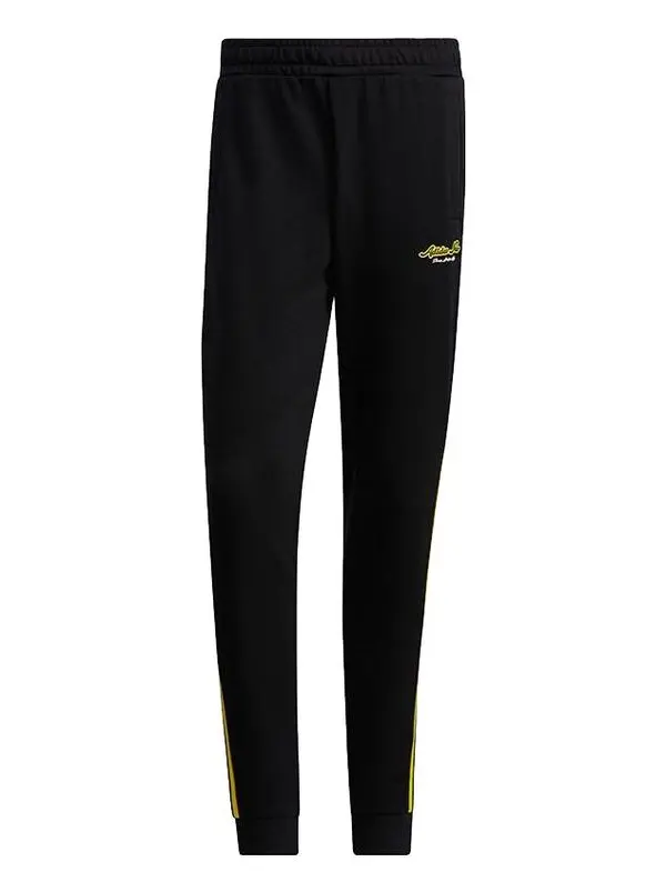 Adidas Neo M Fav Knt Tp 1 Casual Sports Bundle Feet Long Pants - Black