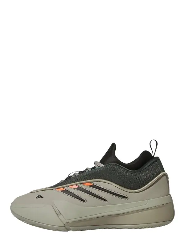 Adidas Dame "silver Pebble" Sneakers - Silver Pebble/legend Ivy/impact Orange