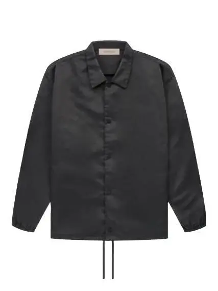Fear Of God Ss22 Coaches Jacket With Iron Logo - None