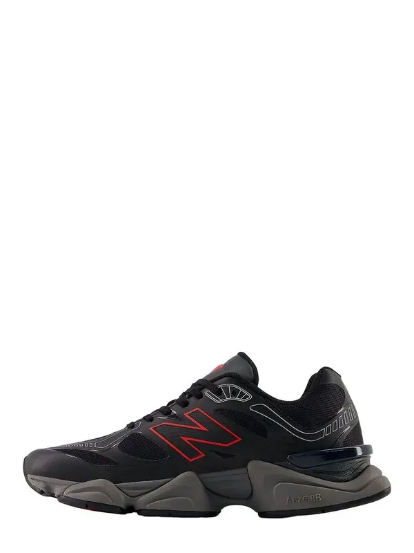 NEW BALANCE 9060z Athletic Sneakers - Black/fire Cracker
