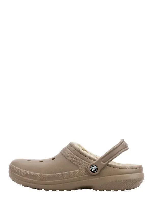CROCS Classic Lined Clogs - Tan/brown