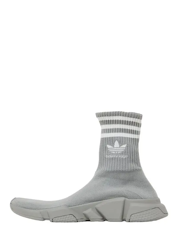 Balenciaga X Adidas Originals Speed 1.0 Sneakers - Grey/white