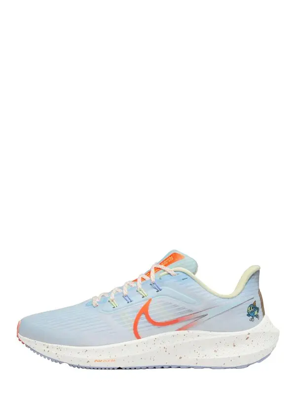 Nike Zoom Pegasus 39 Athletic Sneakers - White/blue