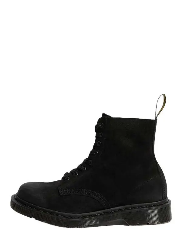 Dr. Martens 1460 Pascal Made In England Titan Leather Boots - Black