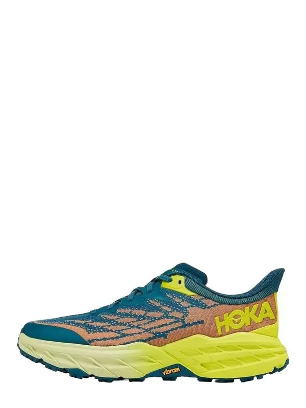 Hoka One One Speedgoat 5 Athletic Shoes - Blue Coral/evening Primrose