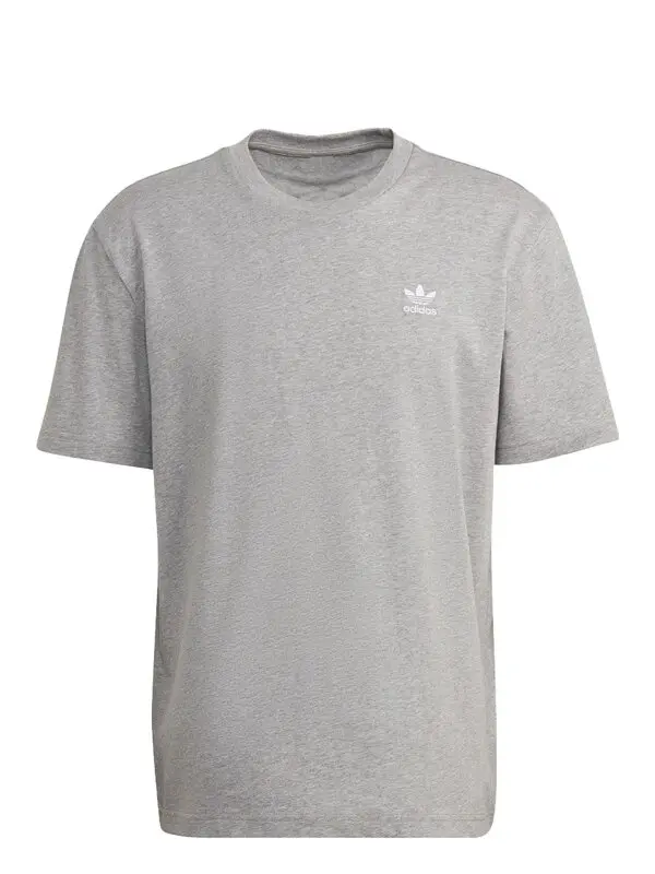 Adidas Adicolor Classics Back And Front Trefoil Boxy Tee - Grey