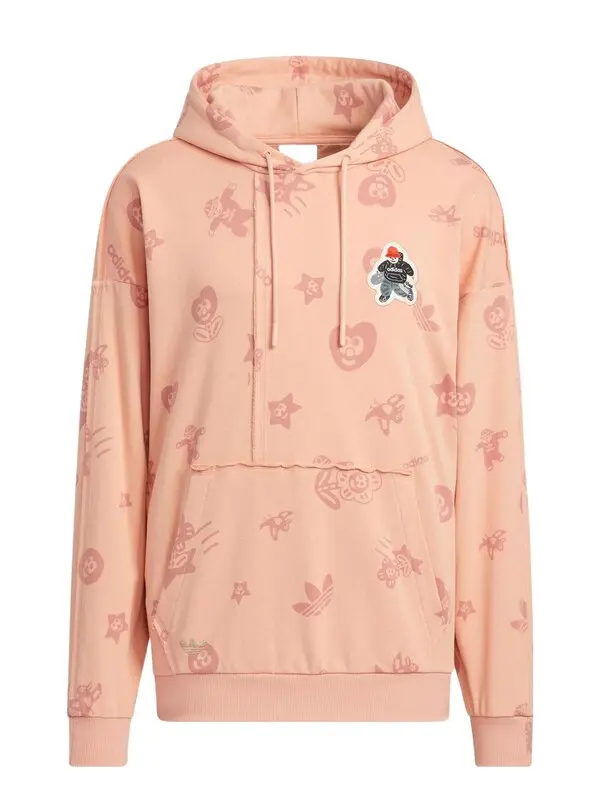 Adidas Originals Full Print Cartoon Pattern Hoodie - Default Color