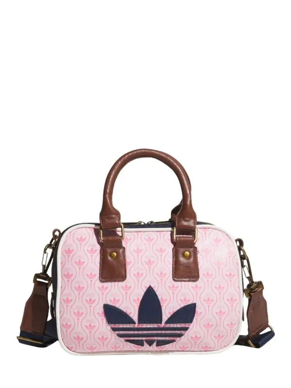Adidas Round Bag With Monogram And Top Handles - Clear Pink