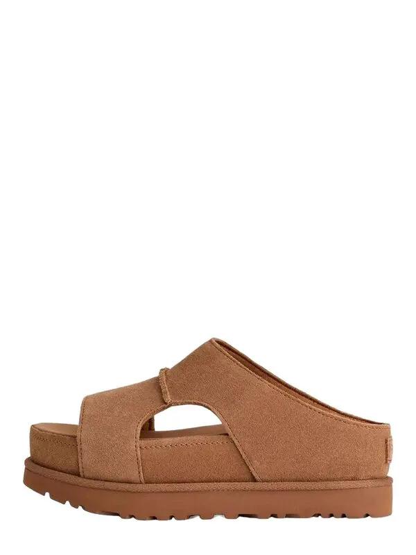 UGG Goldenstar Hi Cutout Slide Platform - Chestnut