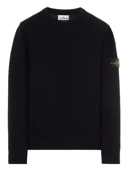 Stone Island Crewneck Pullover - Black