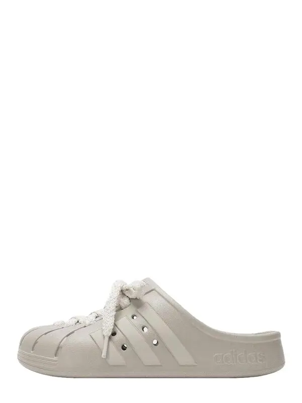 Adidas Adilette Clogs - Grey