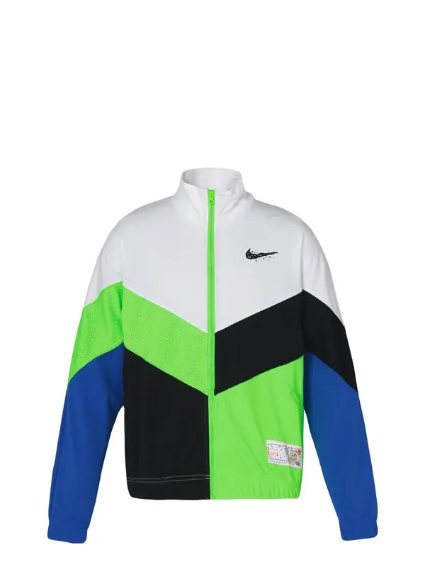 Nike Color-blocked Zip-up Track Jacket - Multi-color