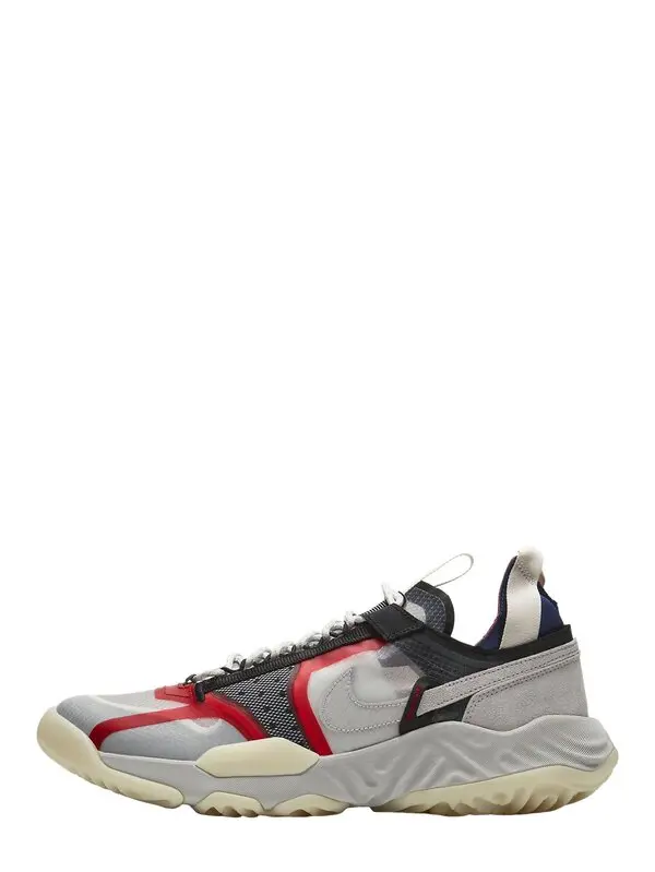 JORDAN Delta Breathe Low Top Sneakers - Clear/med Grey/lt Bone